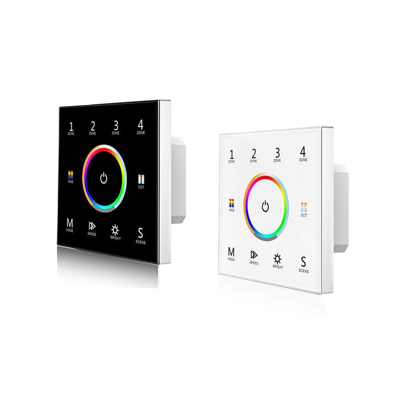 Arc LED 4 Zone RGB+CCT Touch Wall Panel - Exclusive Tech Drops ...